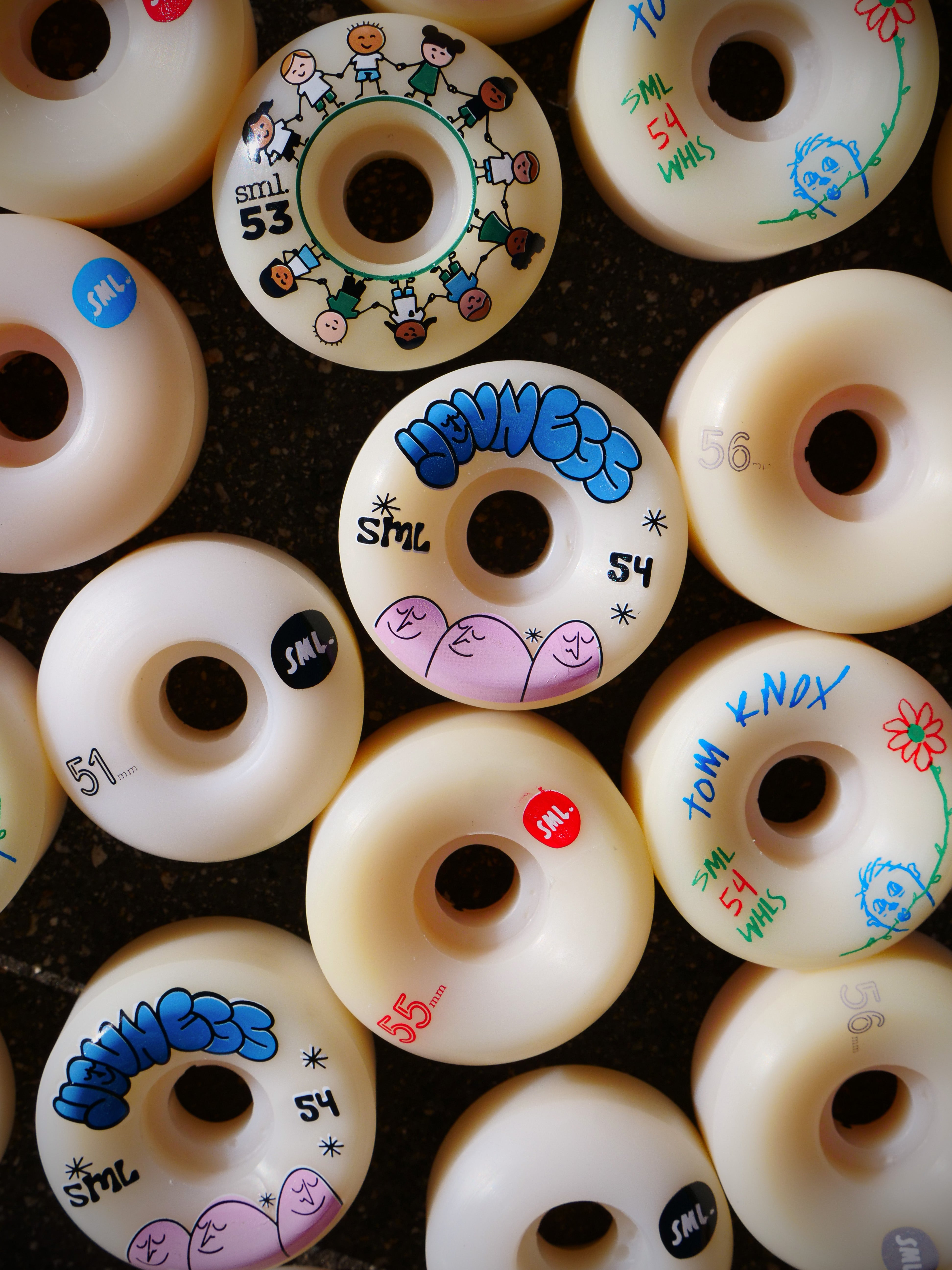 SALE- Out of Package/ Yellow wheels – sml. wheels